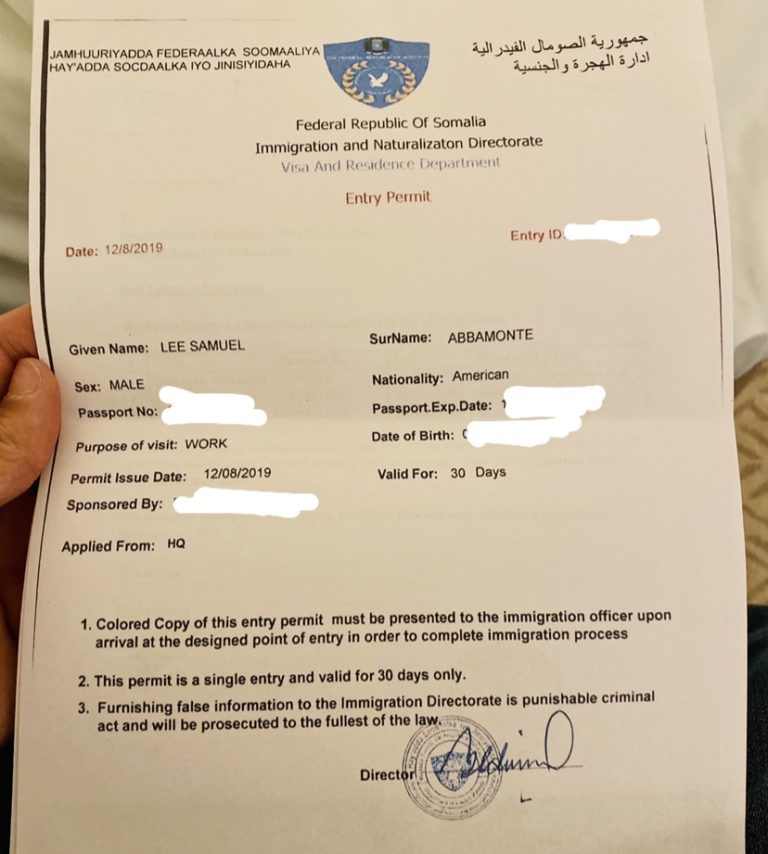 One Day in Mogadishu, Somalia